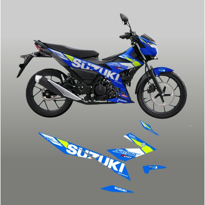 Jual Striping Sticker Suzuki Satria Fu Injeksi FI150 / Striping Satria ...