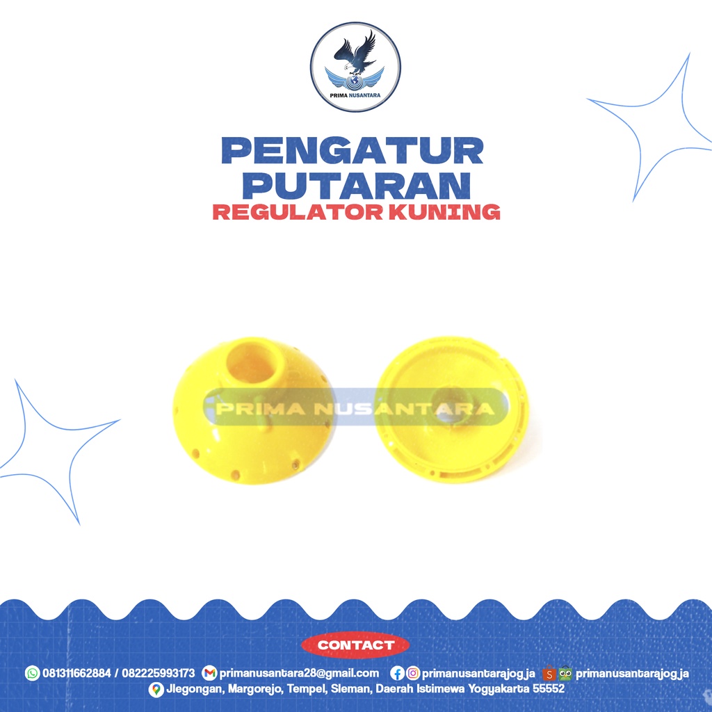 Jual PENGATUR PUTARAN AIR REGULATOR KUNING KANDANG AYAM BROILER ...