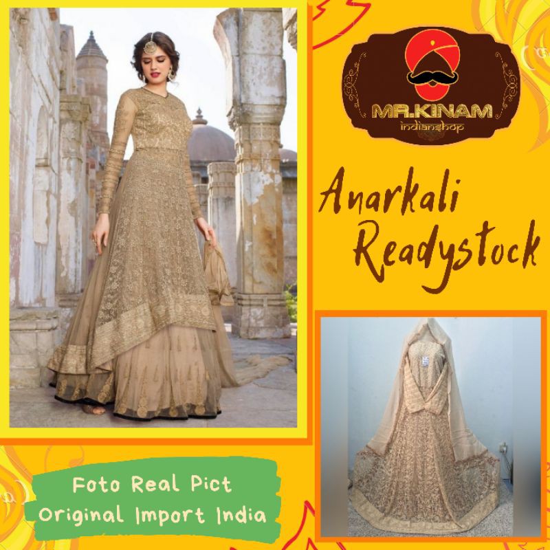 Jual ANARKALI ORIGINAL BELLA | BAJU INDIA | GAUN PESTA | Shopee Indonesia