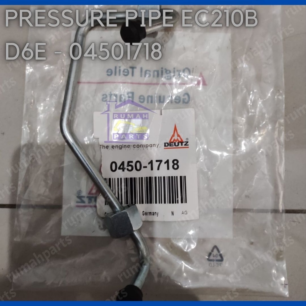 Jual Pressure Pipe Deutz EC210B / D6E - 21364195 | Shopee Indonesia