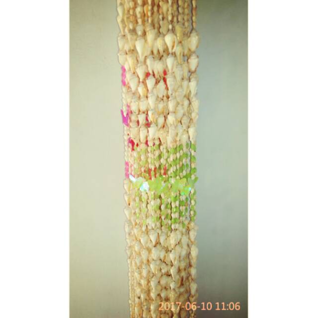 Jual Tirai Kerang Kupu-kupu Panjang 150cm | Shopee Indonesia