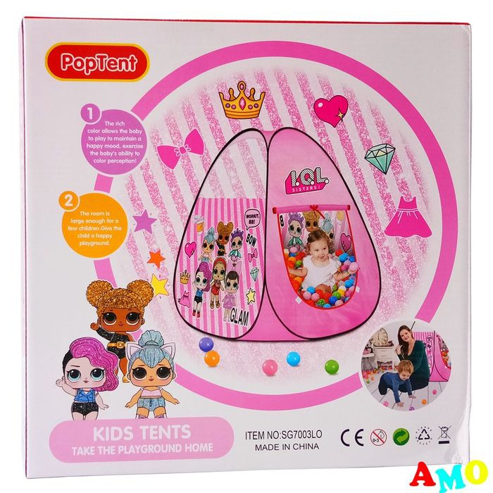 Jual TENDA ANAK SEGITIGA LOL SURPRISE SG7003LO | Shopee Indonesia