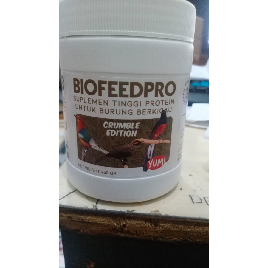 Jual BIOFEEDPRO BIO FEED PRO SUPLEMEN CRUMBLE EDITION Protein untuk ...
