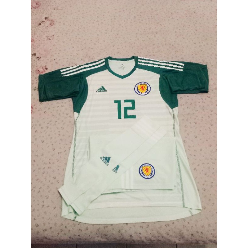 Jual Jersey Kit Goalkeeper Kiper Scotlandia Player Issue Original ...