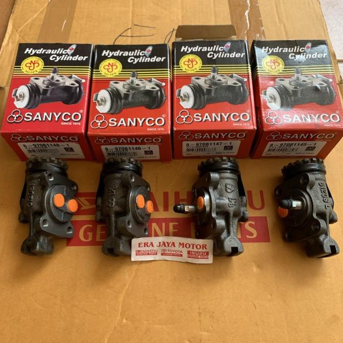 Jual Wheel Cylinder Master Rem Roda Depan Isuzu Elf Nhr55 Nkr55 Sanyco ...
