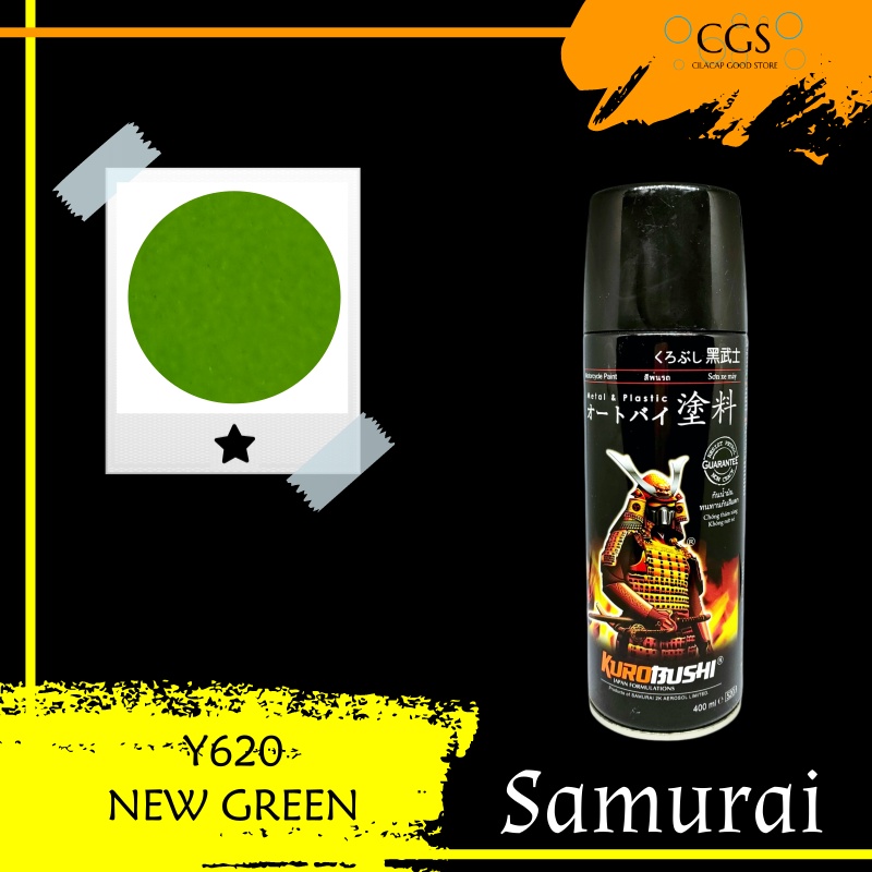 Jual Pilok Samurai NEW GREEN Y620 - pilok samurai hijau - cat samurai hijau y620 - samurai y620 ...