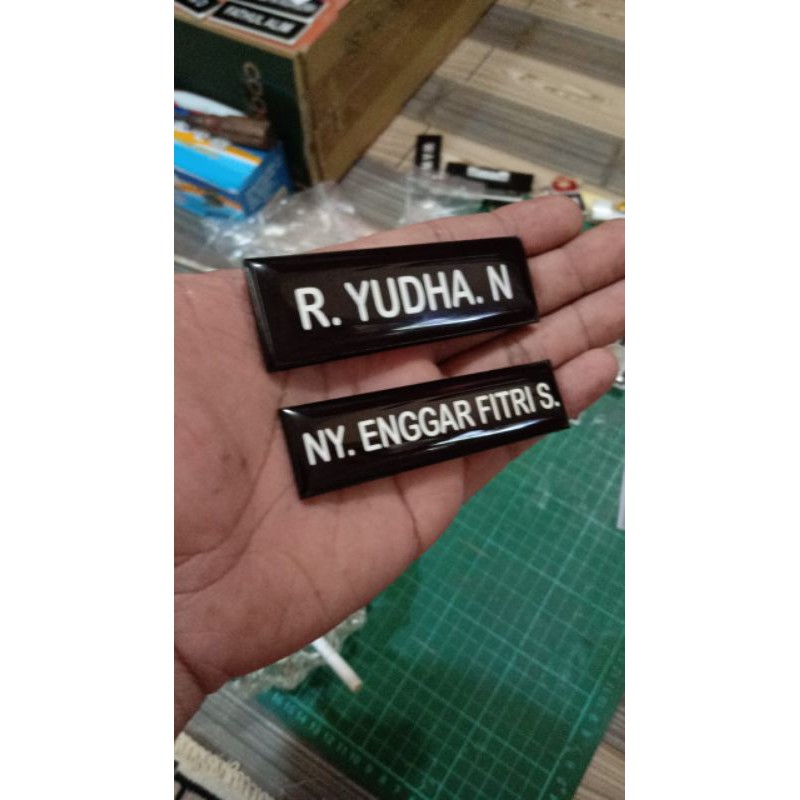 Jual Name tag/Papan nama PDH Custom | Shopee Indonesia