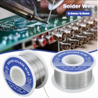Jual Kawat Timah Tima Gulung Roll Solder Soder Soldering 63/37 0.8mm ...