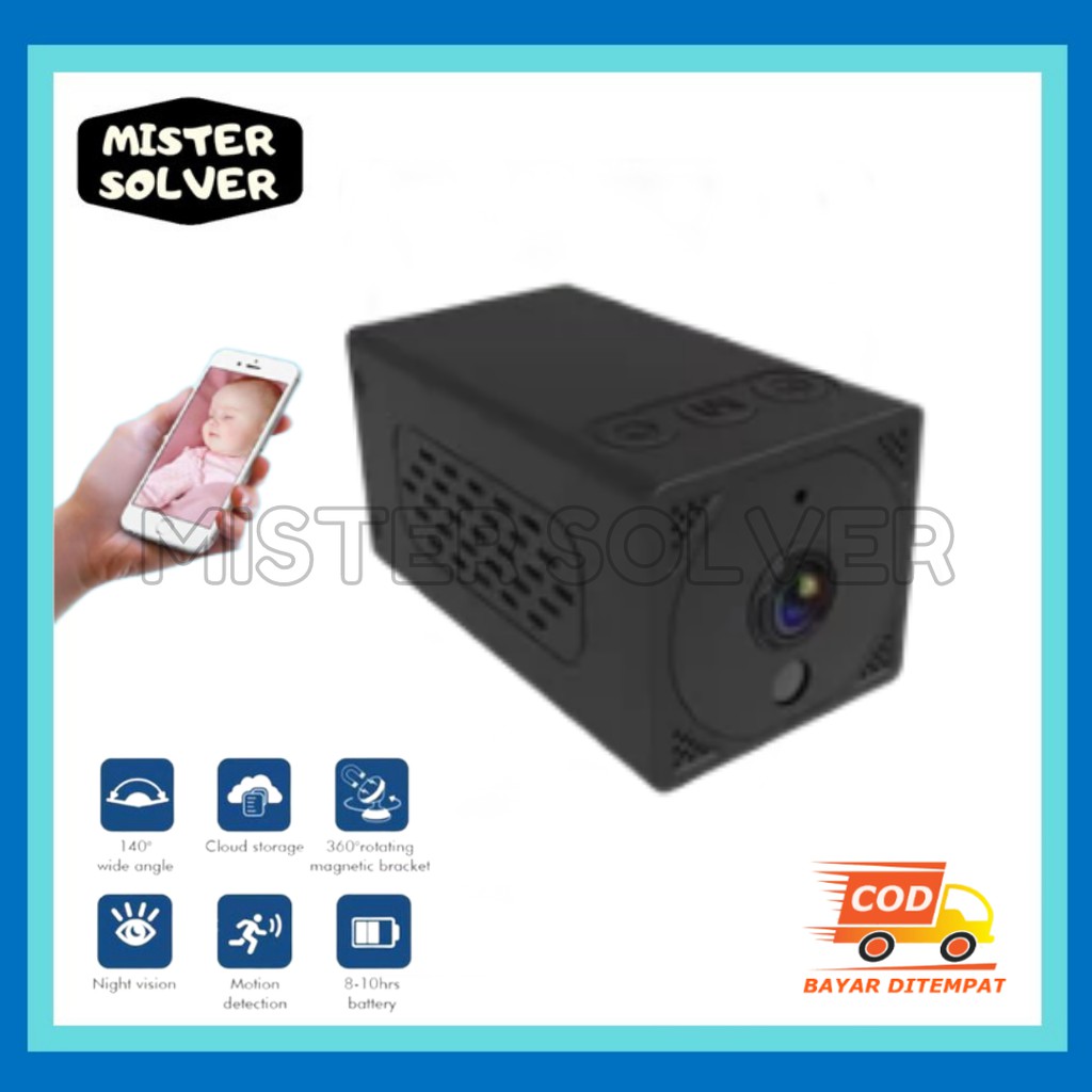 Jual Spy Cam IP Camera Kamera CCTV Wifi Wirelles Mini Hidden Camera HD ...