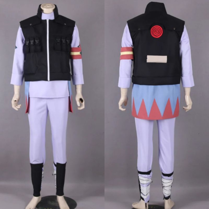 Jual Naruto Shippuden Sasuke Uchiha Costume Cosplay Anime | Shopee ...