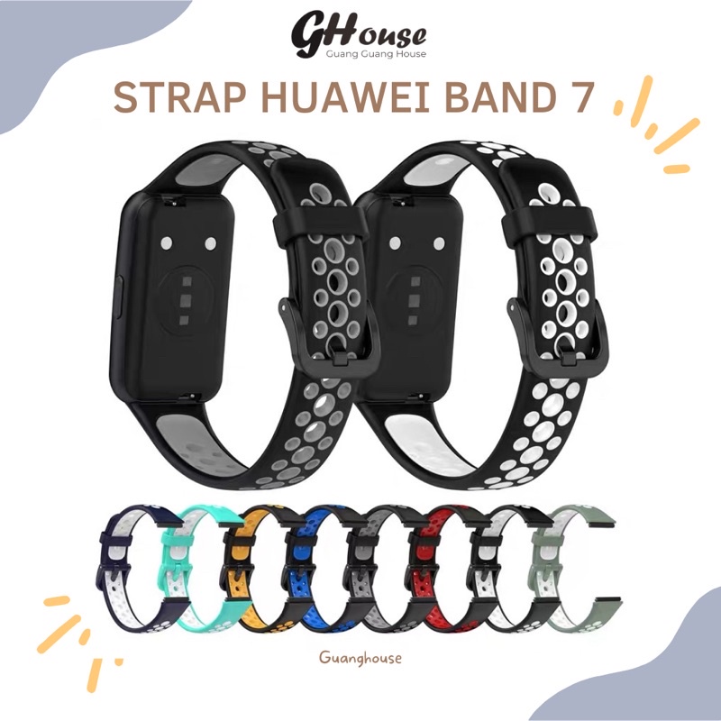 Jual Strap Huawei Band 7 NKEI Color Tone Tali Pengganti Huawei Band 7 ...