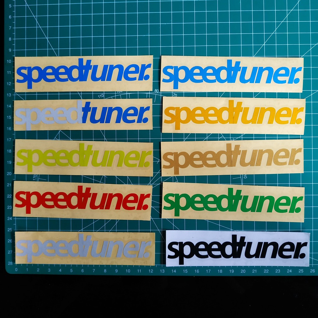 Jual Stiker Motor Speedtuner | Sticker Speed Tuneer | Shopee Indonesia