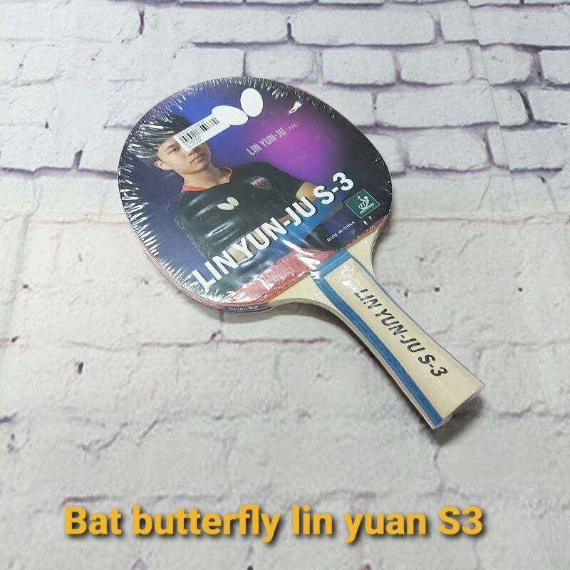 Jual Bat pingpong butterfly lin yuan S3 | Shopee Indonesia