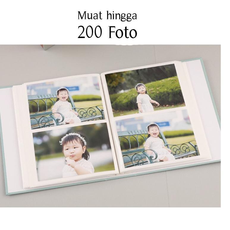 Jual Inaso Album Foto Lucu Mini Photo Album Keluarga 2R 200 Lembar ...