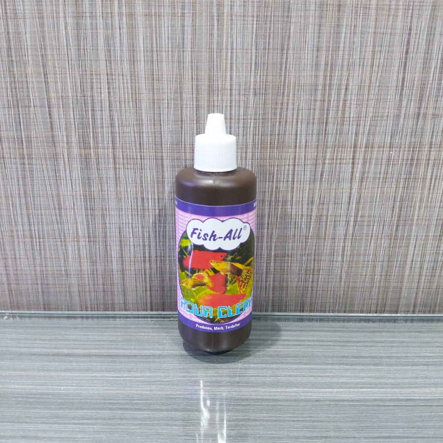 Jual FISH-ALL AQUA CLEAR 100ML OBAT VITAMIN IKAN HIAS AQUARIUM | Shopee ...