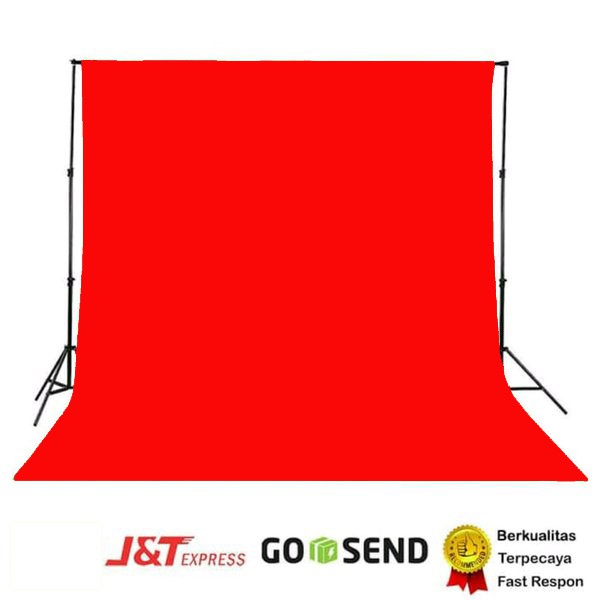 Jual green screen Merah Cabe 100 gsm ,kain spunbond background back ...