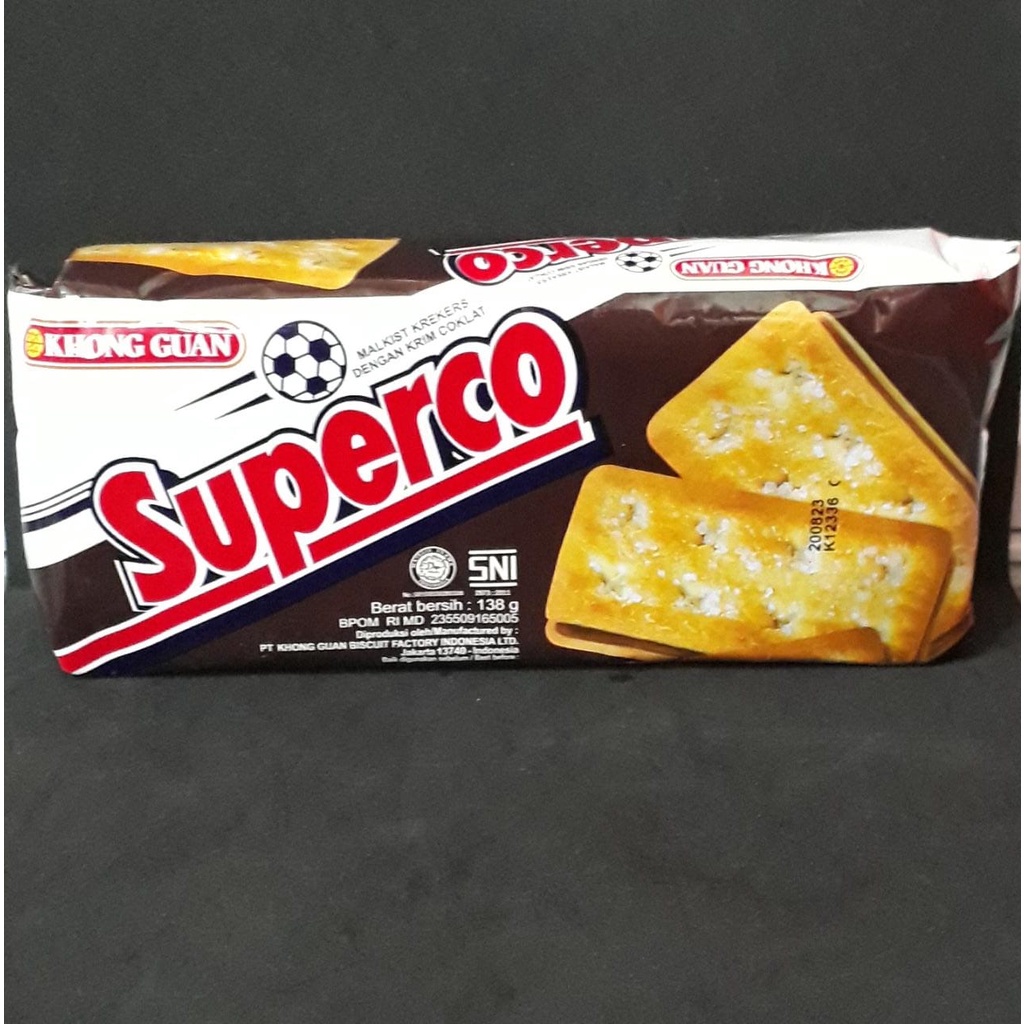 Jual SUPERCO MALKIST KREKERS KRIM COKELAT 138g | Shopee Indonesia