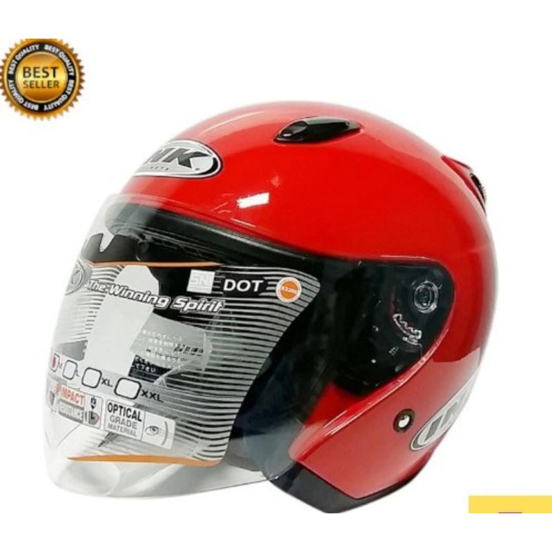 Jual HELM INK CENTRO JET RED FERARI/MERAH CABE ORIGINAL 100% | Shopee ...