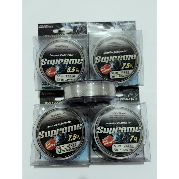 Jual Senar SUPREME 10 Lb sd 15 Lb 50m KAMIKAZE | Shopee Indonesia