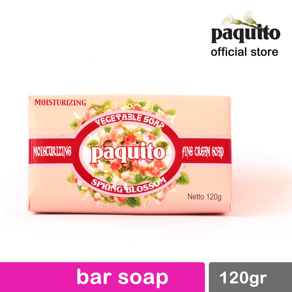 Jual Sabun Paquito Spring Blossom - 120 Gr | Shopee Indonesia