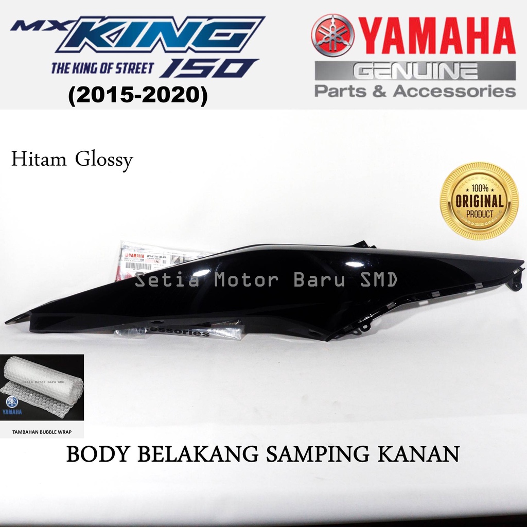 Jual Cover Body Bodi Mx King Mxking Hitam Glossy Kanan Asli Original ...