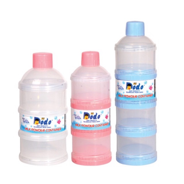 Jual Dodo Milk Powder Container / Wadah Susu Small 3 Layer Dan 4 Layer ...