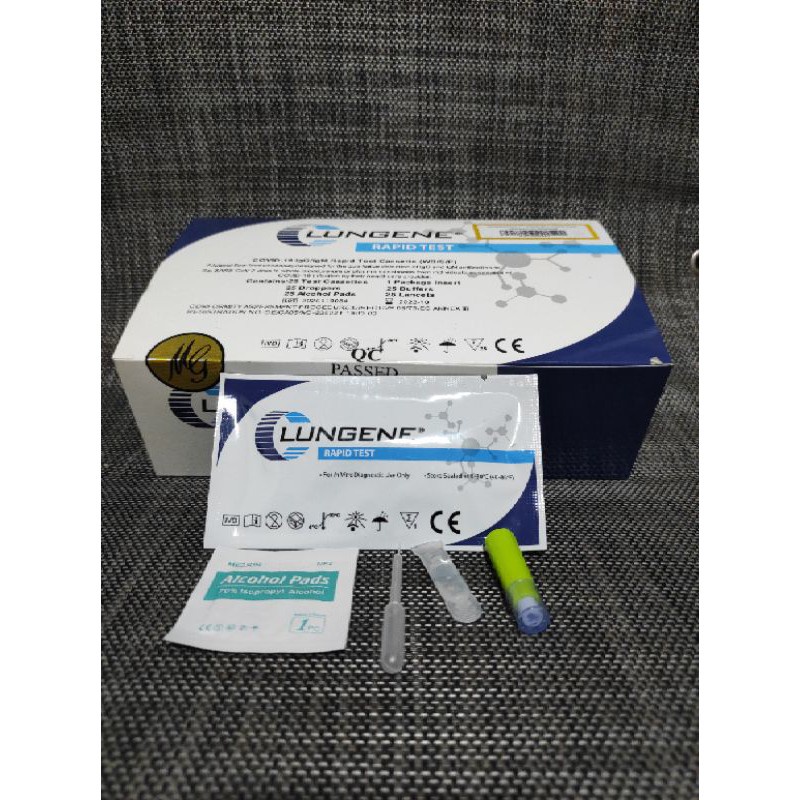 Jual Alat rapid antibodi Covid 19 Test metode sampel darah 1pcs ...