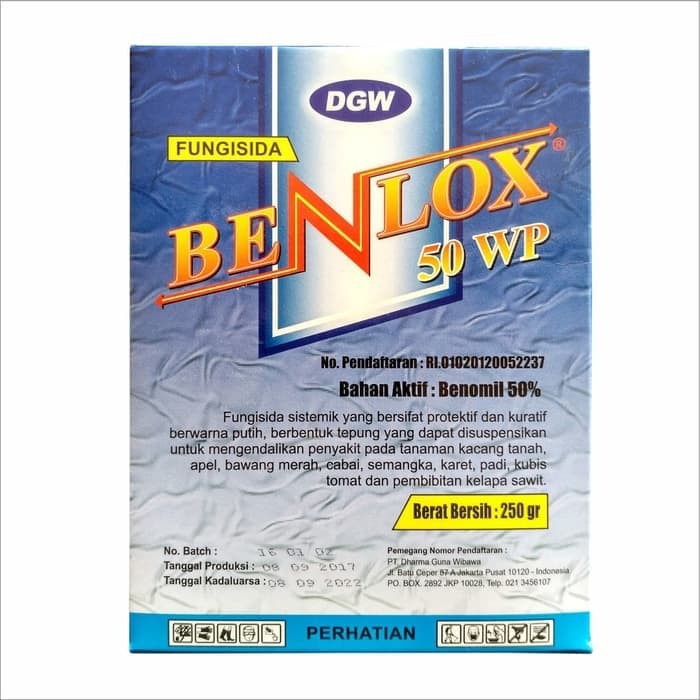 Jual Fungisida BENLOX 50WP - 250 Gram | Shopee Indonesia