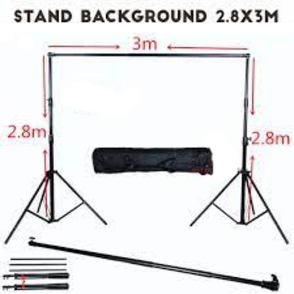 Jual TIANG BACKGROUND 2.8x3 METER / PORTABLE BACKGROUND ECO | Shopee ...