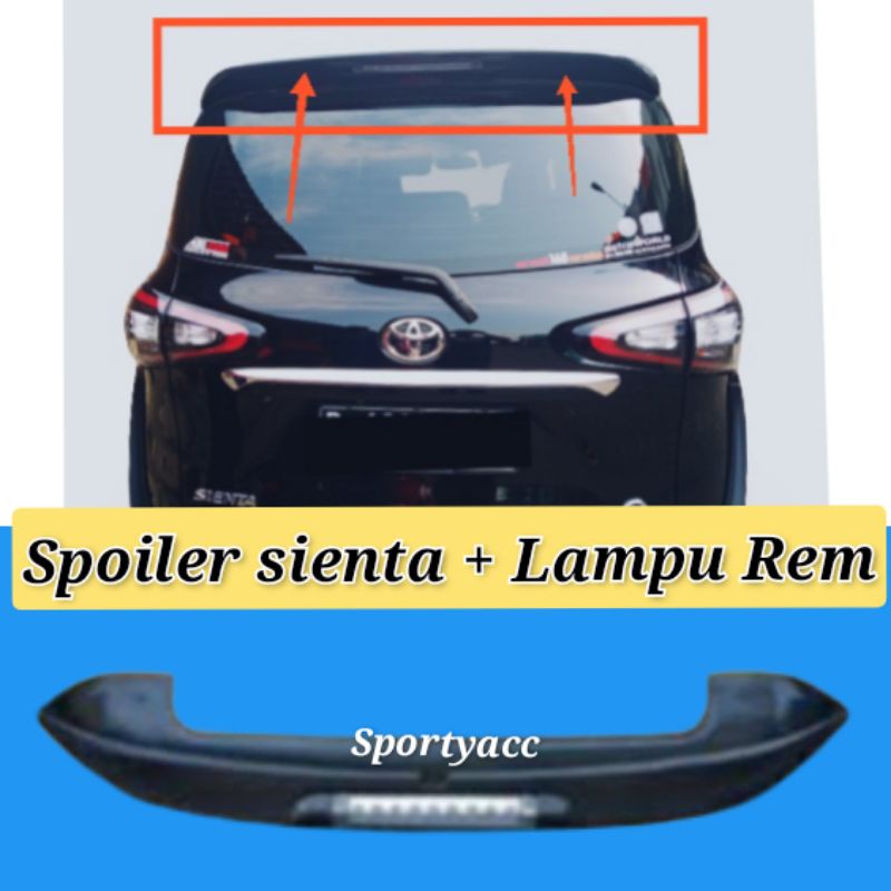 Jual bodykit sienta toyota sienta spoiler toyota sienta plus lampu ...