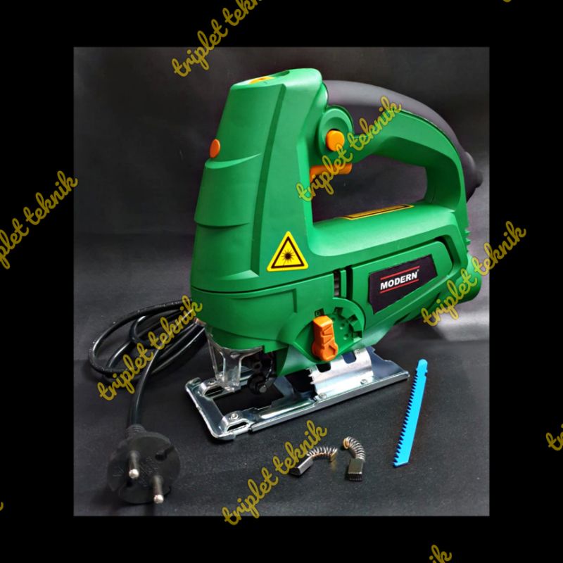 Jual mesin jigsaw potong kayu triplek akrilik modern m 2200 L /mesin jigsaw modern m 2200L ...