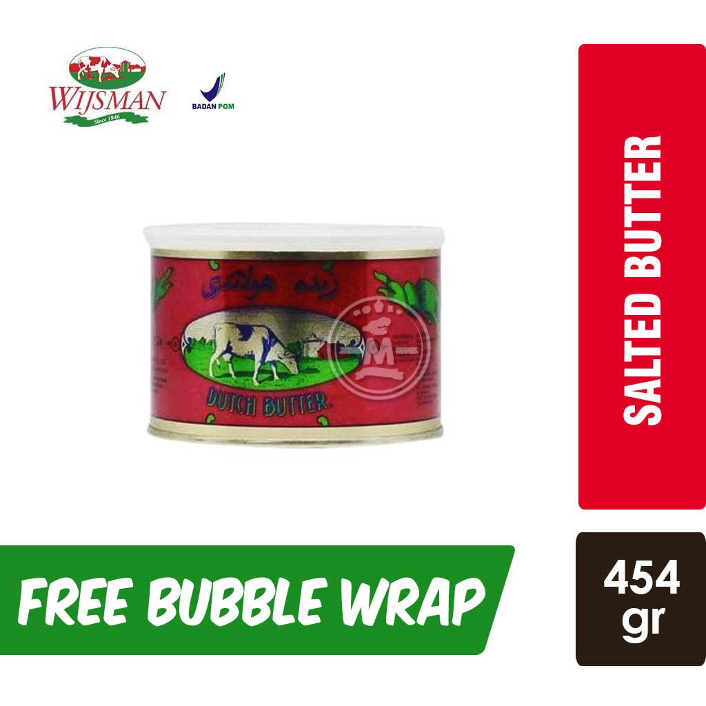 Jual Wijsman Dutch Salted Butter / Wysman / Wisman (Kaleng 454 gr ...