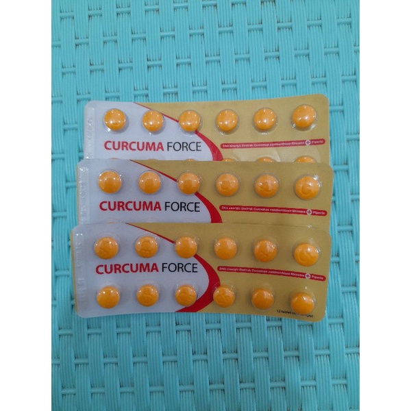 Jual CURCUMA FORCE TAB | Shopee Indonesia