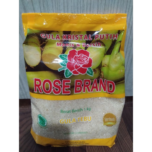 Jual Gula rose brand kuning 1kg | Shopee Indonesia
