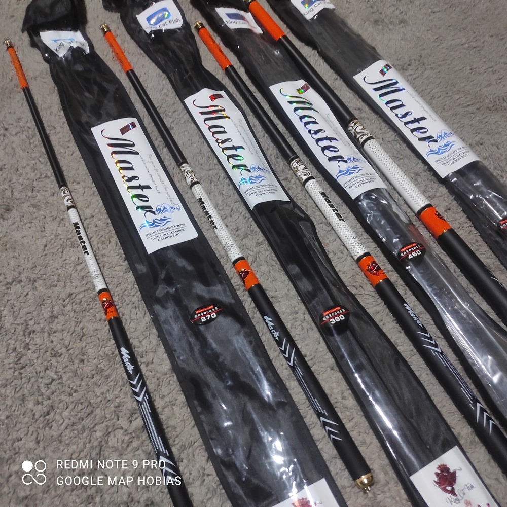 Jual Joran Pancing Tegek gamaru King Catfish Master 270. 360. 450. 540 ...