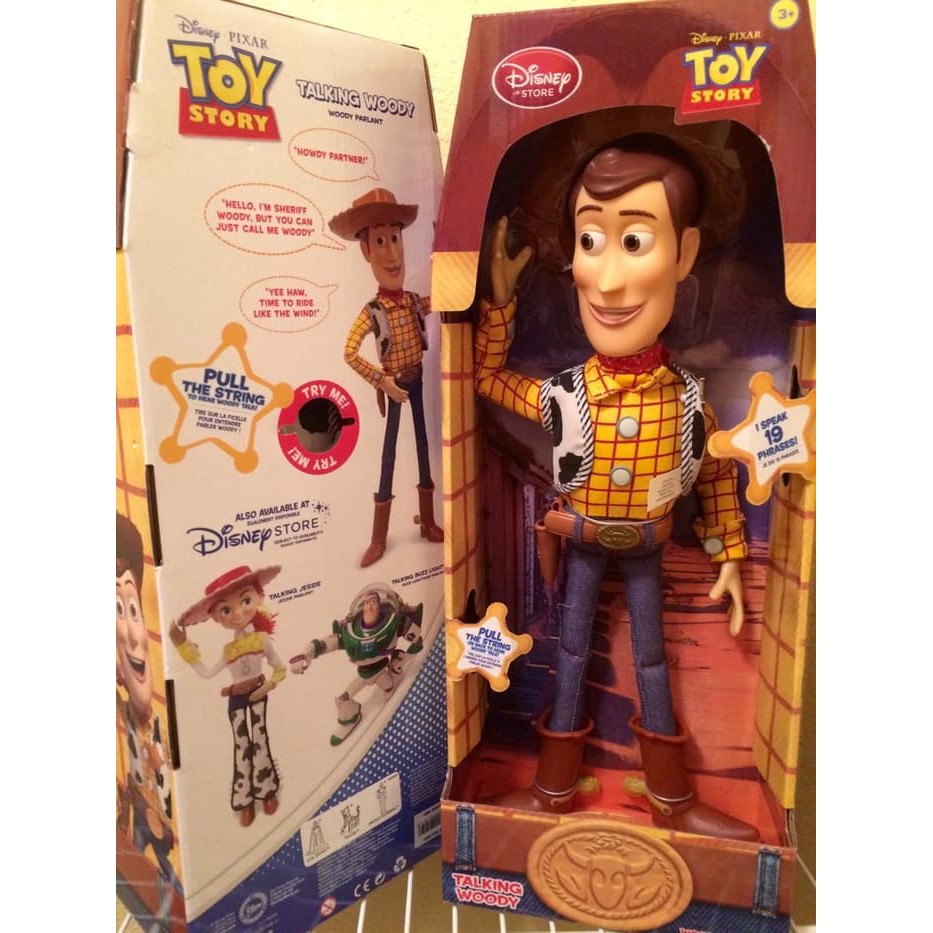 Jual Unik MAINAN ACTION FIGURE TOY STORY WOODY SPEAKING SOUND TINGGI 40 ...