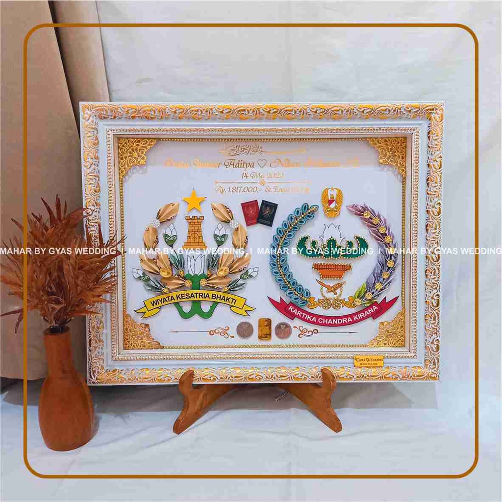 Jual (Pre Order 10 Hari) MAHAR LOGO PUSDIKZI - PERSIT | Shopee Indonesia