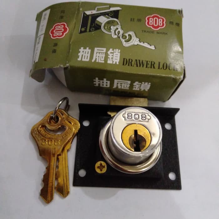 Jual Kunci Laci Lemari 808 ASLI Drawer Lock | Shopee Indonesia