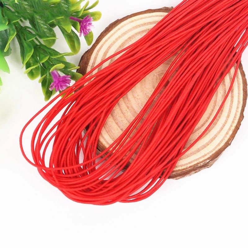 Jual Tali Karet Elastis 1 mm Tali String Sengkelit Bahan Membuat ...