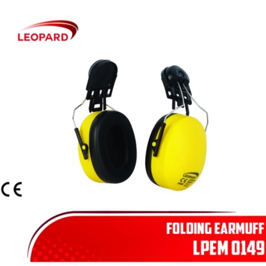 Jual Attachable Cap Earmuff “LEOPARD” LPEM 0149 EAR MUFF LEOPARD HELM ...