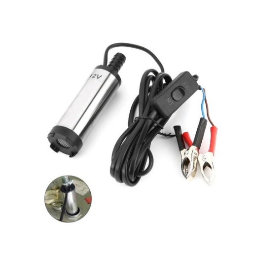Jual Pompa air celup Portable 12v DC jack buaya Diesel Pump Mini Oli ...