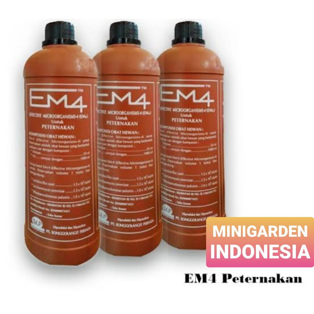 Jual EM4 1 liter u pembuatan pupuk organik kompos , perikanan ...