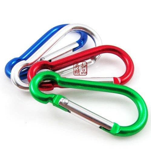 Jual Gantungan Kunci Carabiner Berbentuk Mata Rantai (5cm) | Shopee ...