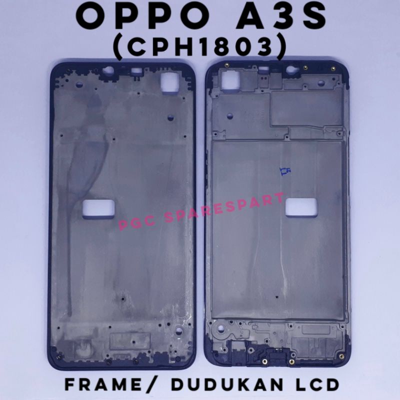 Jual Original Frame Tulang Tengah Oppo A3s / Cph1803 - Bezzel Bezel Bejel Tempat Dudukan Mesin ...