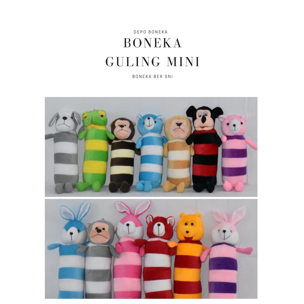 Jual BONEKA GULING MINI KARAKTER ANAK SNI | Shopee Indonesia