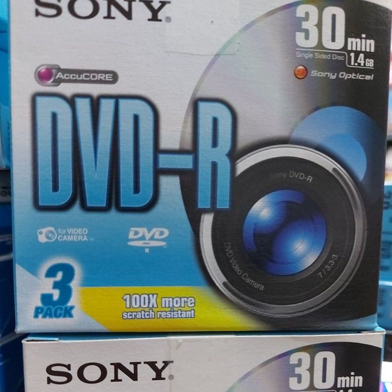 Jual dvd-R 30min 1.4 GB merk sony | Shopee Indonesia