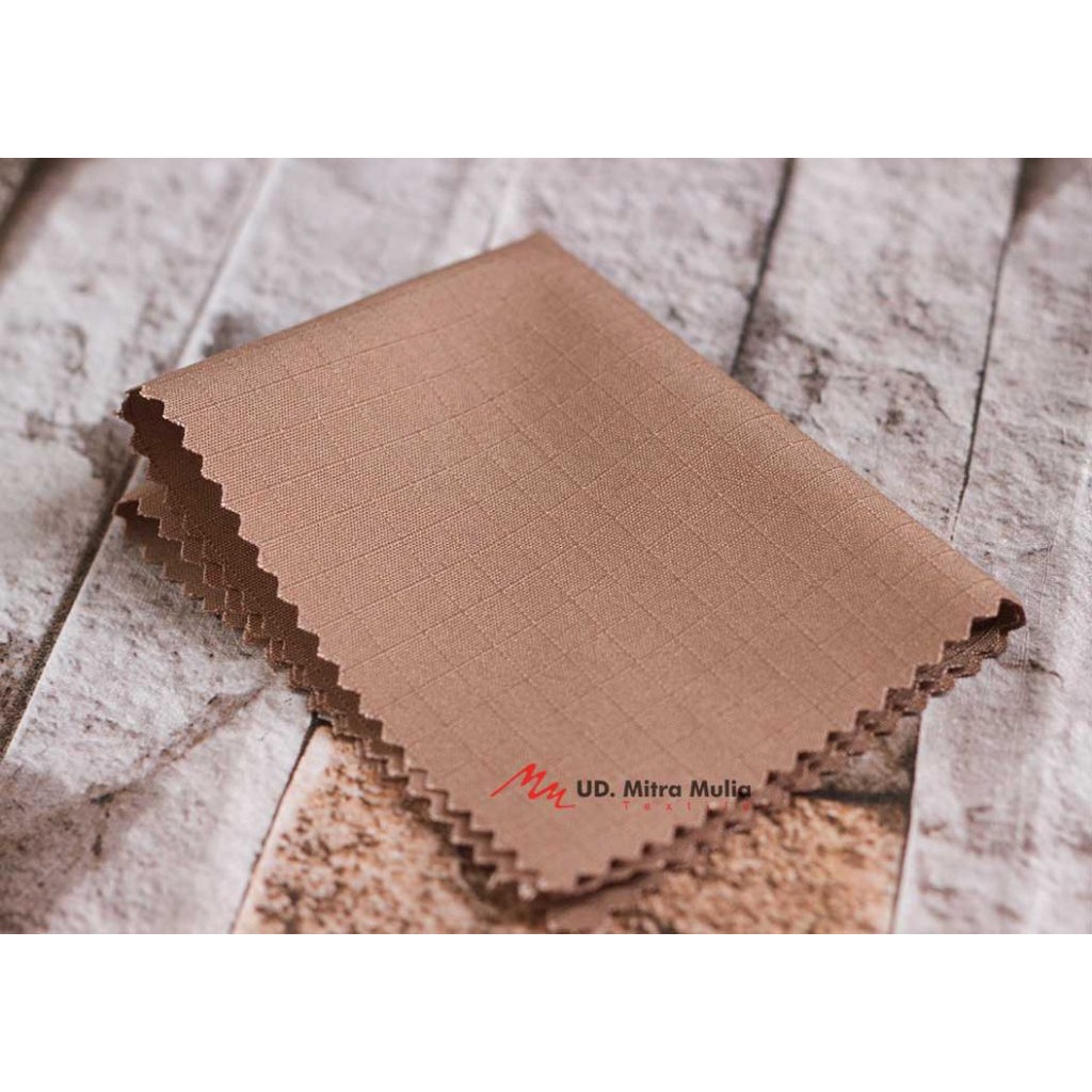 Jual Kain Ribstop Drill Istex, Bahan Seragam, Kode C20 Warna Coklat ...