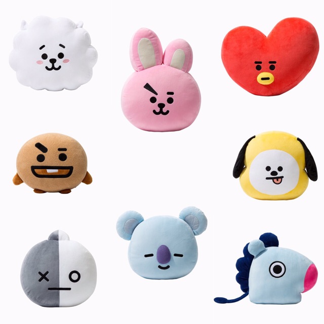 Jual BT21 FACE CUSHION 30cm | Shopee Indonesia
