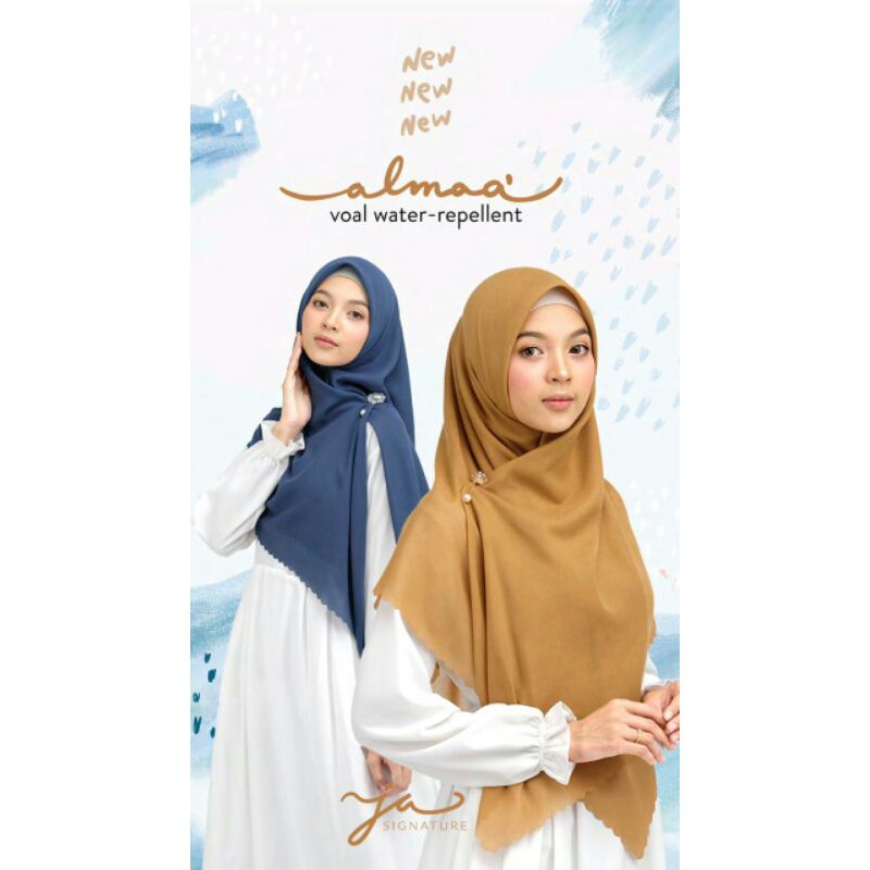 Jual VOAL ALMAA JILBABARFA JILBAB AFRA/ SEGIEMPAT VOAL | Shopee Indonesia