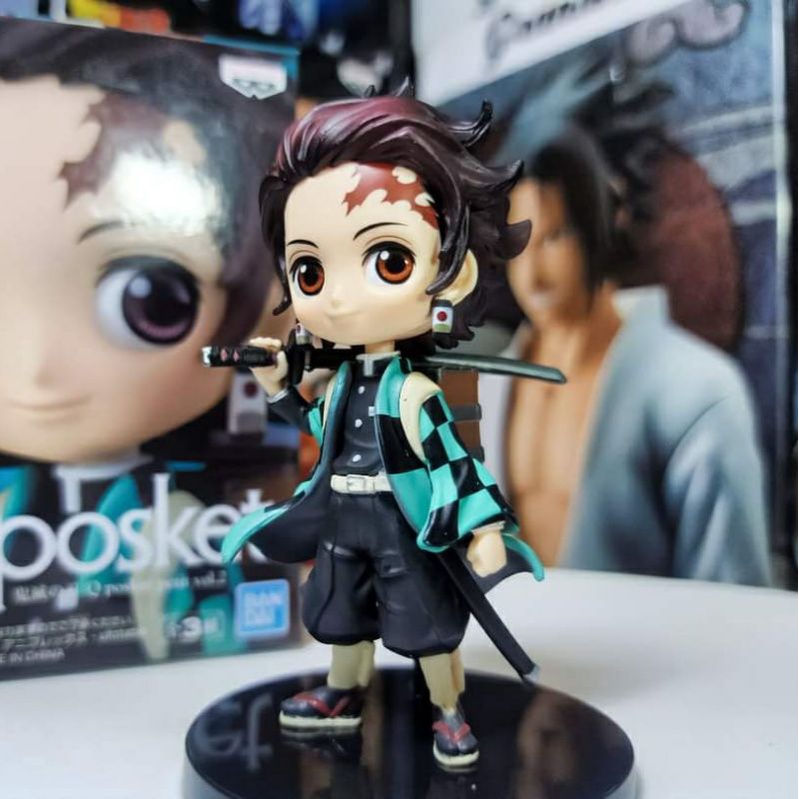 Jual Action Figure Kimetsu No Yaiba Tanjiro Kamado Chibi | Shopee Indonesia